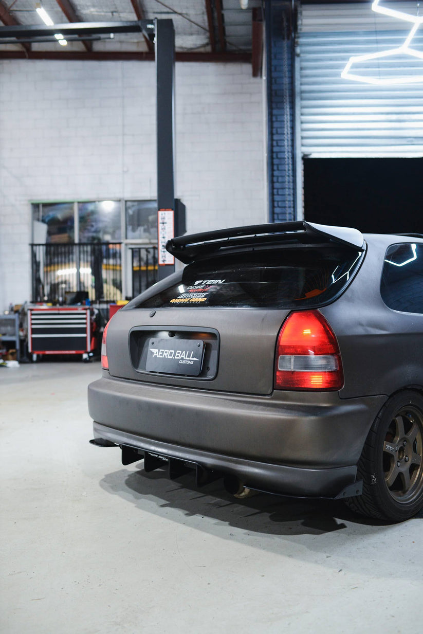 Honda Civic EK Hatch Rear Diffuser for Type R Lip