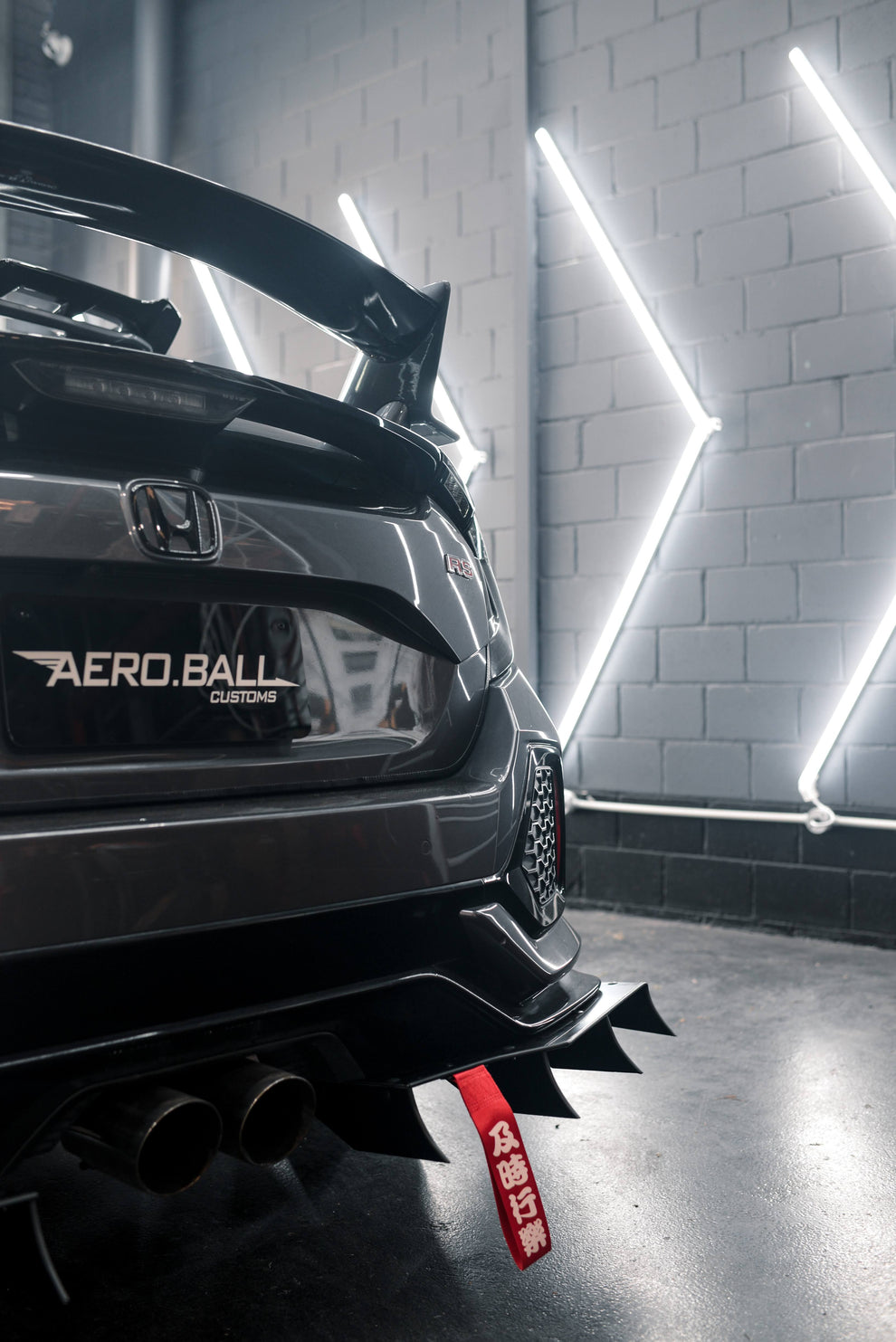 Buy Honda Civic 10th Gen RS Hatch PFL (FK4/FK7) Rear Diffuser