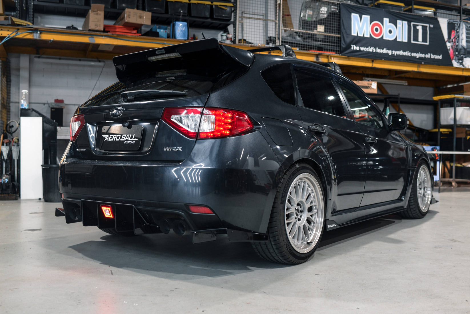Subaru G3 WRX/STI Wing Extension (face-lifted Hatch) Australia ...