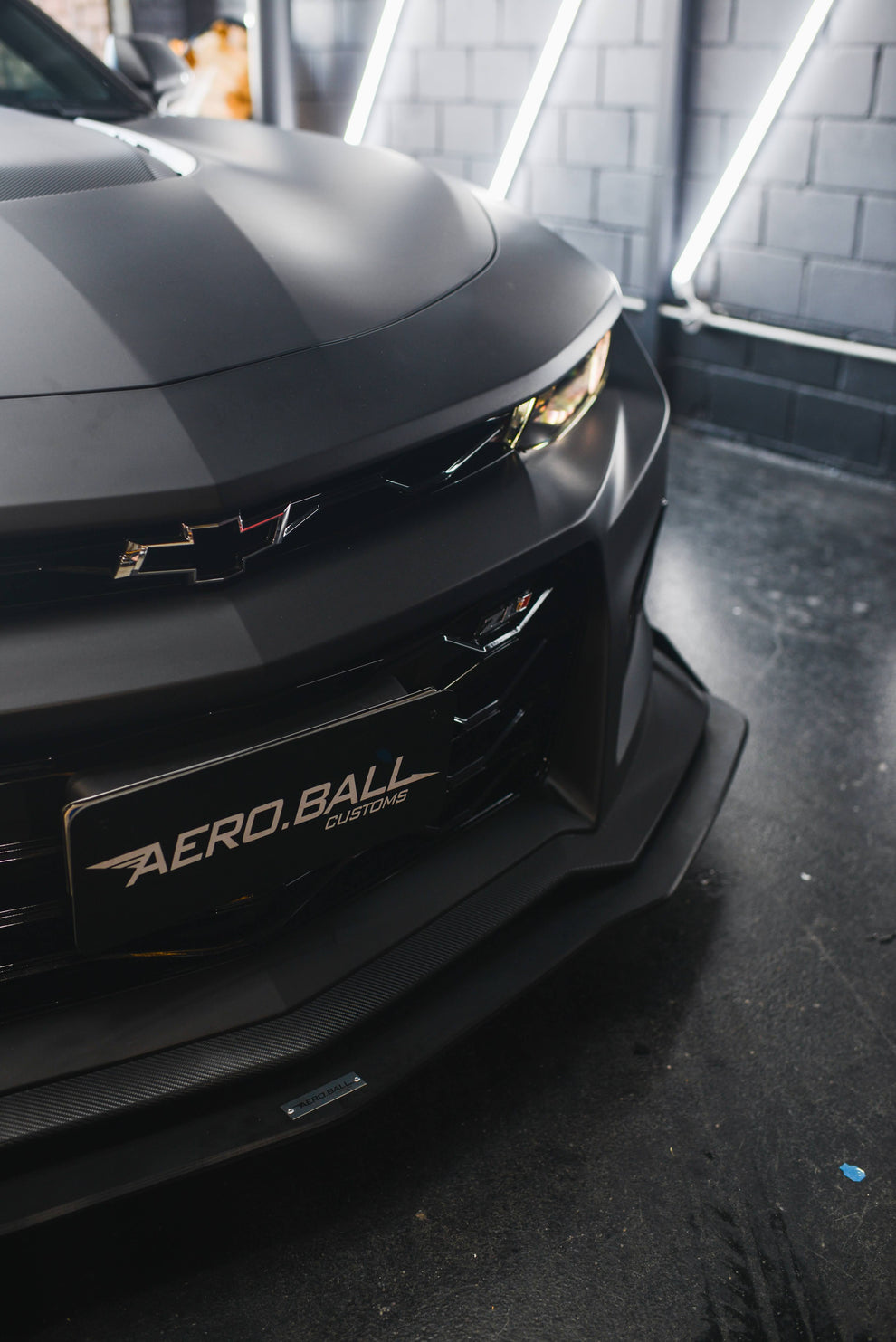 Buy Chevrolet Camaro ZL1 17+ Front Splitter - Aero ball Customs