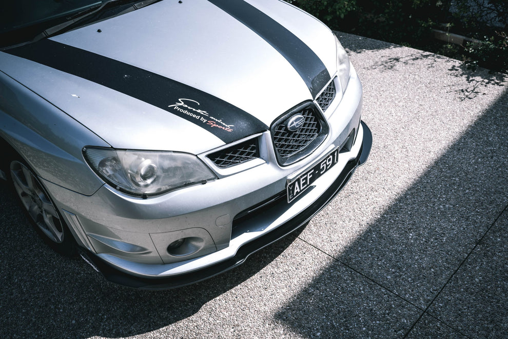 Subaru Impreza GD Hawkeye Front Splitter Australia — Aeroball Customs ...